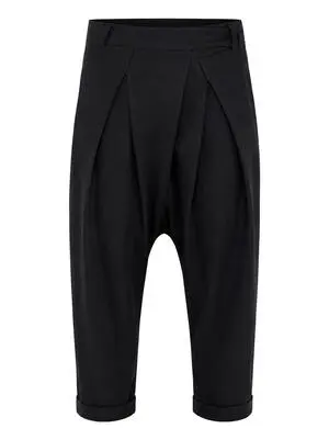 LALIPOP DESIGN Tailored Cropped Trousers - Black