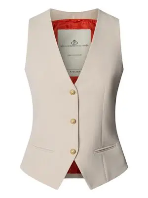 THE EXTREME COLLECTION Atelier Tailored Vest - Beige