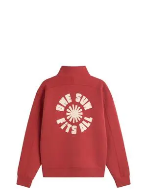 THINKING MU One Sun Pipo Sweatshirt - Red