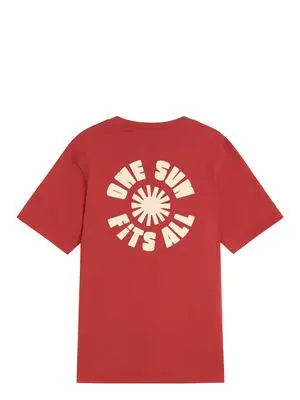 THINKING MU One Sun Zach T-shirt - Red