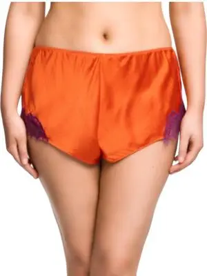 SAINTED SISTERS French Knicker In Spritz/blackberry - Orange