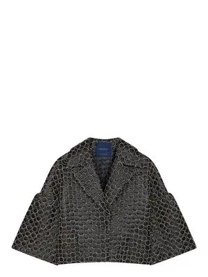 AMANDA THOMPSON COUTURE Edie Quilted Jacket - Black