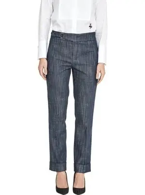 THE EXTREME COLLECTION Atelier Denim Tailored Straight-leg Trousers - Blue
