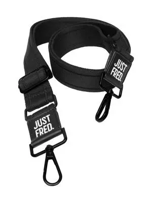 JUST FRED Featherlight Crossbody Strap - Black