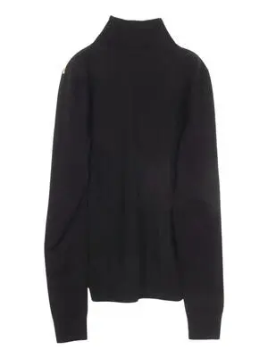 LOUIS VUITTON Chain Detail Turtleneck Sweater - Black