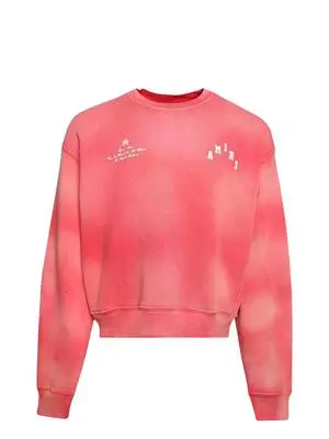 Amiri Vintage Collegiate Cotton Sweatshirt - Red
