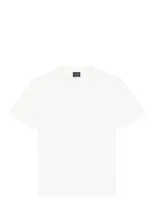 Armani Exchange Regular T-shirt In Cotton Jersey White