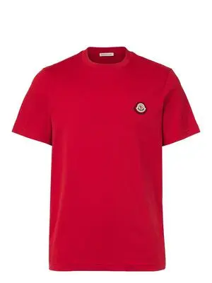 Moncler Cotton Jersey T-shirt - Red