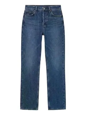 REFORMATION Cynthia Straight-leg Jeans - Blue