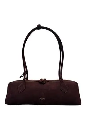 Alaïa Le Teckel Medium Leather Shoulder Bag - Red