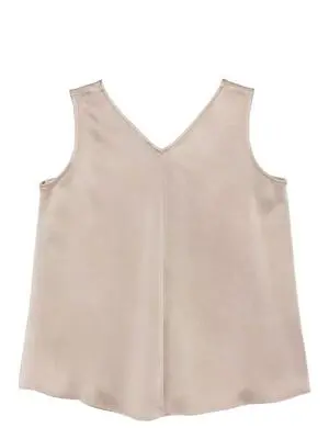 Antonelli Firenze Satin Vest - Neutrals