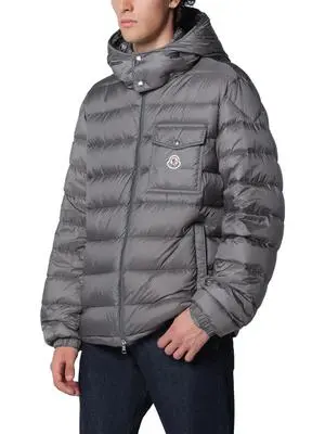 Moncler Short Verith Down Jacket - Grey