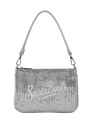 MC2 SAINT BARTH Sequined Mini Bag - Silver