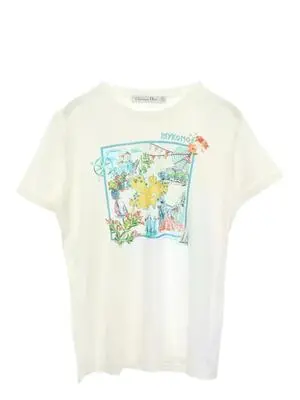 Dior Souvenir Print T-shirt - Neutrals