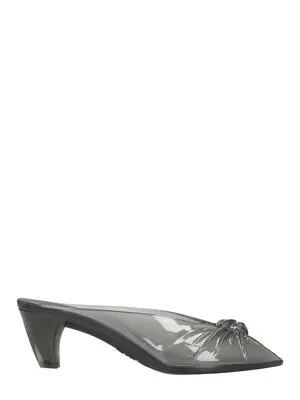 Chloé Jelly Heeled Mules - Grey