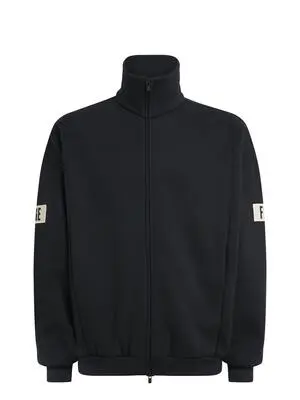 Fear Of God Logo Track Jacket - Black