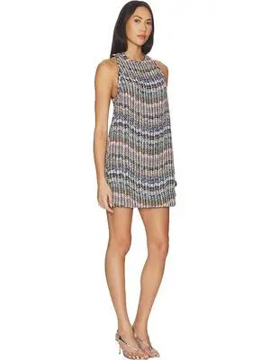 Missoni Sleeveless Tweed Dress With Metallic Threading And Sequins - Multi