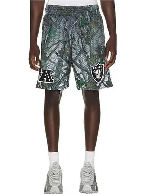 Mitchell & Ness Las Vegas Raiders Camouflage Mesh Shorts - Multi