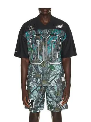 Mitchell & Ness Nfl Philadelphia Eagles Quiet Blaze Mesh Jersey - Multi