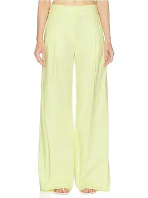 Proenza Schouler White Label Coralie Pant In . Also - Green