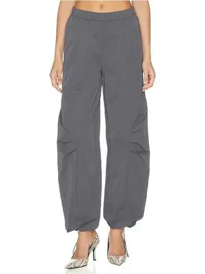 ROTATE BY BIRGER CHRISTENSEN Crispy Track Pants In . Also - Grey
