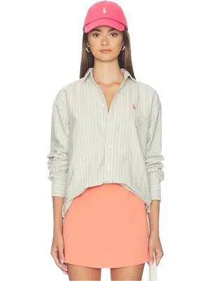 Polo Ralph Lauren Oxford Long Sleeve Collared Sport Shirt - Multi