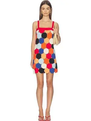 SIMONMILLER Beep Beep Tank Mini Dress In . Also - Multi