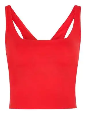 SPENCE Martina Crossover Tank Top - Red