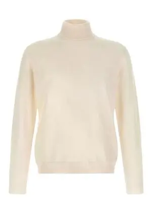 ZANONE Roll-neck Ribbed-trim Sweater - Neutrals