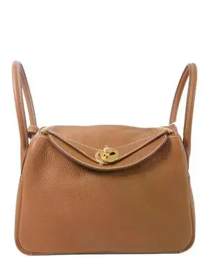 Hermès Lindy Two-way Tote Bag - Brown