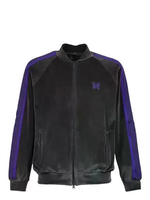 Needles Needles Rib Collar Track Jacket Black
