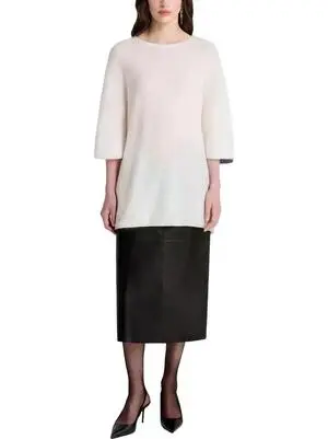 Nour Hammour Cobain Layered Sweater - Neutrals