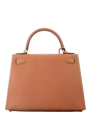 Hermès Kelly Handbag Epsom With Gold Hardware 28 Satchel - Brown