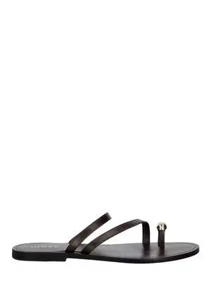 JONAK PARIS Toe-ring Strappy Sandals - Brown