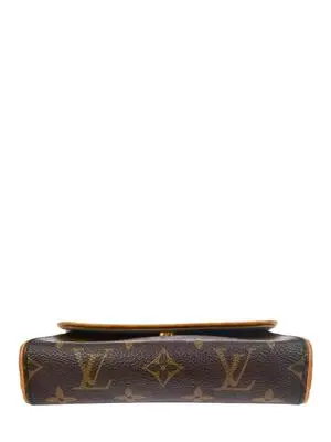 LOUIS VUITTON 2001 Monogram Bum Bag - Brown