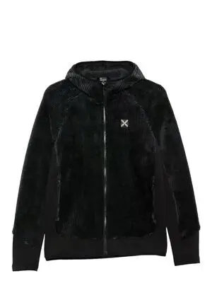 MONTURA Waffle-knit Hooded Jacket - Blue