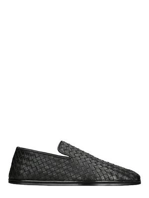 Bottega Veneta Palazzo Leather Slippers - Black