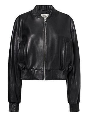 ARMA Hannan Leather Jacket - Black