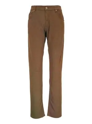 PT TORINO Straight-leg Trousers - Brown