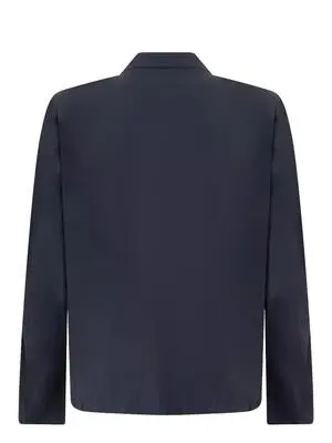 Herno Button-up Collared Jacket - Blue