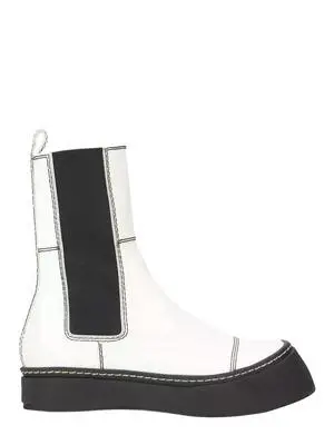 Philosophy Di Lorenzo Serafini Contrast-stitch Chelsea Boots - White