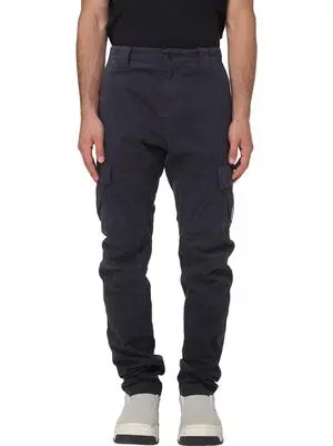 C.P. COMPANY Slim Fit Stretch Cotton Cargo Pants - Black