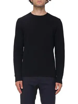 ZANONE Slim Fit Crewneck Sweater In Pure Virgin Wool - Black