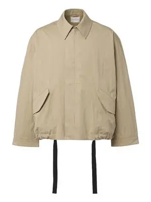 Studio Nicholson Comba Cotton-blend Blouson Jacket - Beige