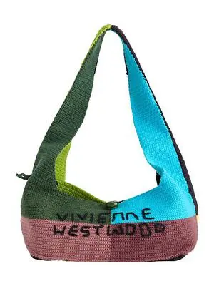 VIVIENNE WESTWOOD Knitted Shoulder Bag - Multi Patchwork