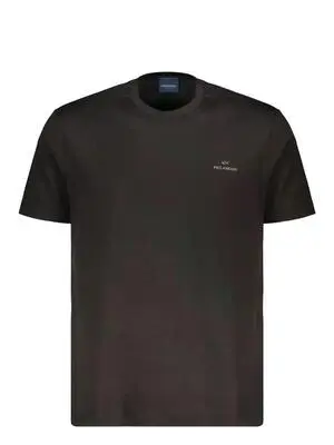 Paul & Shark Logo-print Cotton T-shirt - Black