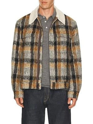 Simkhai Ford Trucker Jacket - Grey Multi