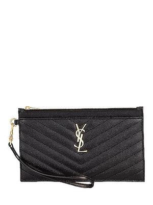 SAINT LAURENT Saint Laurent Large Bill Pouch