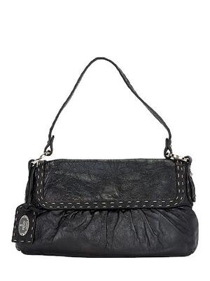 Fendi Chef Shoulder Bag - Black