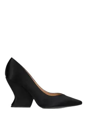 Alberta Ferretti Pointed-toe Sculptural Heel Pumps - Black